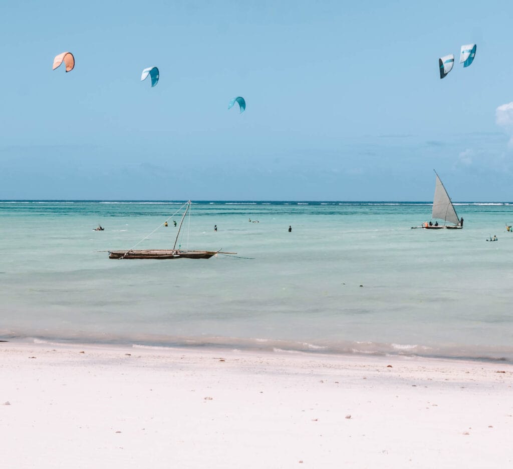 Paje en Zanzíbar: el paraíso del Kite Surf